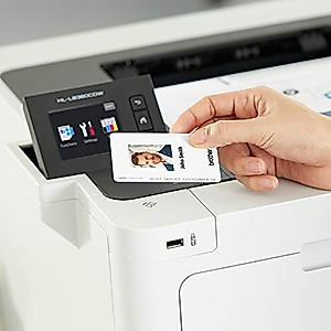 Brother Business Color Laser Printer, HL-L8360CDW, Wireless Networking, Automatic Duplex Printing, Mobile Printing, Cloud printing, Amazon Dash Replenishment Ready,White