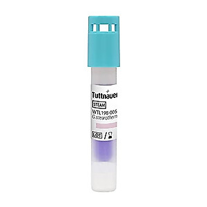 Tuttnauer Biological Indicators: Steam, Ultra-Rapid - 20 Minute (50 ct. Box)
