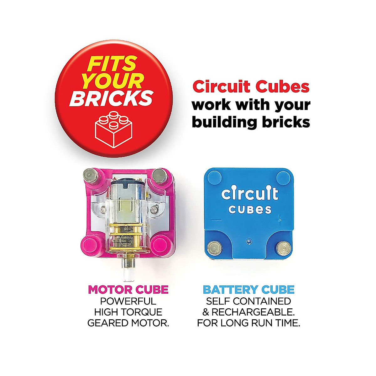 Circuit Cubes Mechs Move! Multi-Creature Mobility Launch Kit - Engineering STEM Kit for Children and Adults