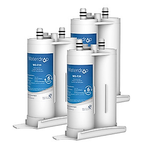 Waterdrop Replacement for Frigidaire® & Electrolux® WF2CB®, PureSource2®, NGFC 2000, FC100, Kenmore® 9916, EWF2CBPA®, 1004-42-FA Refrigerator Water Filter, 3 Filters
