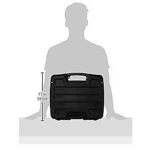 Plano Gun Guard SE Four Pistol Access Case, Black, Handgun and Accessory Case, Lockable Pistol Case for Airline Travel, Hard Plastic Pistol Case