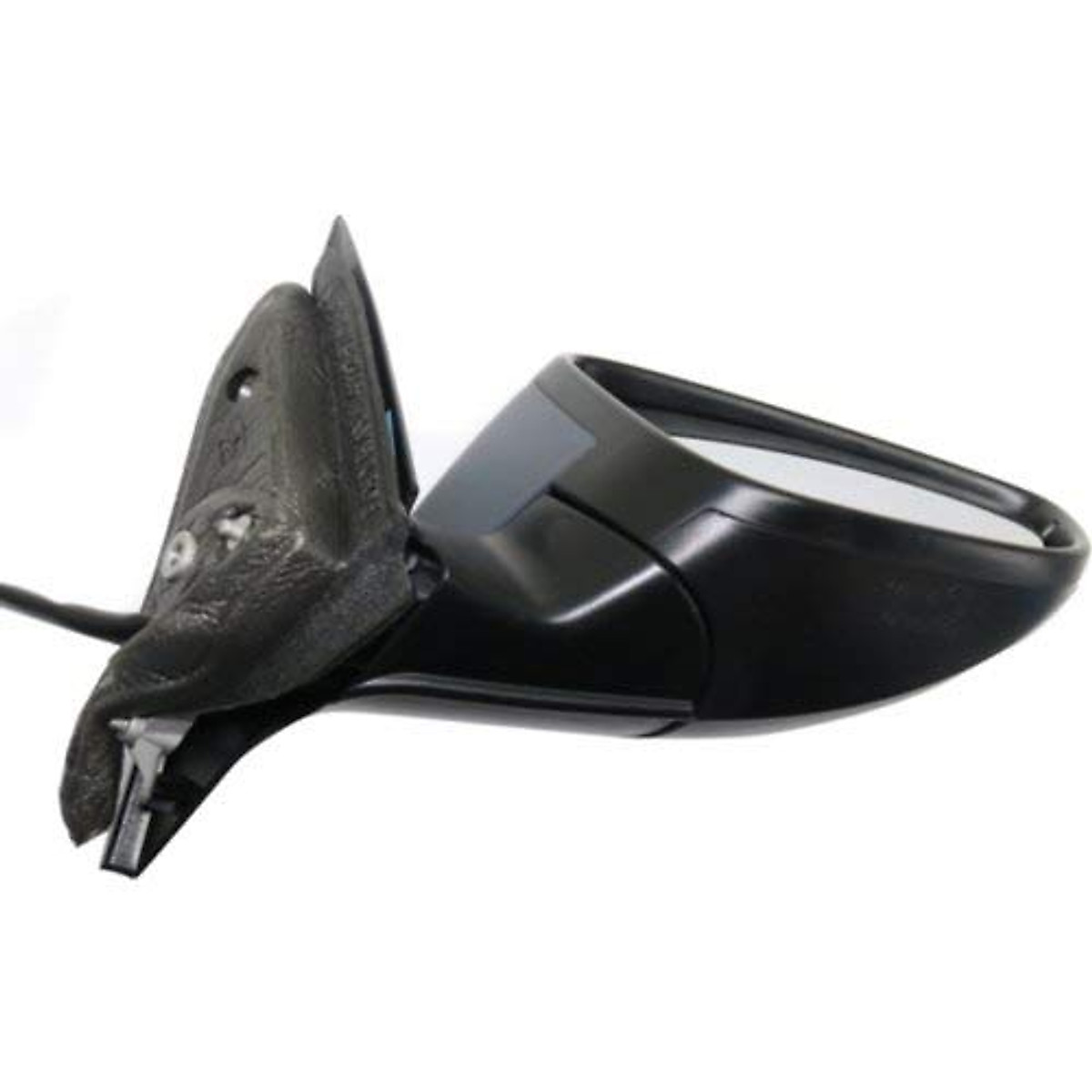 Kool Vue Passenger Side Power Heated Mirror for Volkswagen Passat 2016-2020 Power Fold With Signal Light; Without Blind Spot Monitor & Memory Paintable