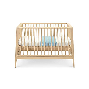 SLEEPY SILK - Baby Silk Crib Sleeve | Silk Crib Sleeve for Baby Hair Loss | Silk Baby Crib Bedding in 25 Momme Mulberry Silk | SIDS Safe Silk Crib Slip for Baby | Sky Blue Arrows