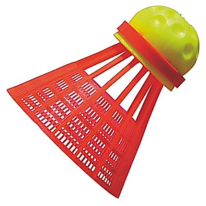 Speedminton SM01-FUN-10 FUN Set - Alternative to beach ball, spike ball, badminton, incl. 1 HELI and one FUN Speeder, perfect for the beach, park or backyard, Blue Orange