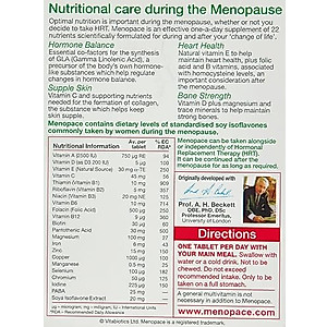Menopace Vitabiotics - 30 Tablets
