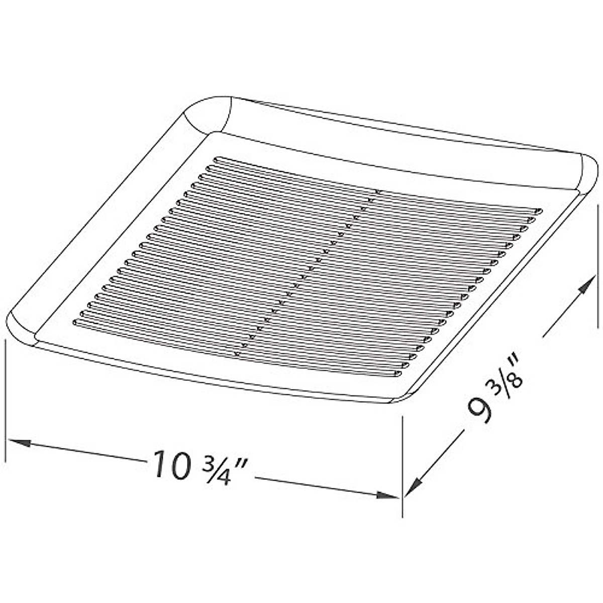 Delta BreezIntegrity ITG50 50 CFM Exhaust Bath Fan