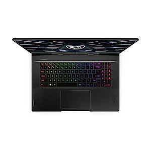 MSI Stealth GS77 17.3" 120Hz 4K UHD IPS Gaming Laptop (Intel i9-12900H 14-Core, 64GB DDR5, 2x8TB PCIe SSD RAID 0 (16TB), GeForce RTX 3080 Ti 16GB, Per Key RGB Backlit, Killer WiFi 6E, Win11Pro) w/Hub