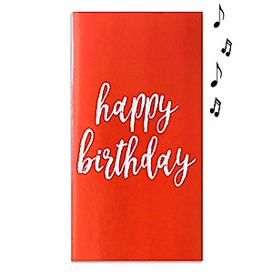 Joker Happy Birthday Prank Card with Glitter & Press Button Activation 3+ Hours