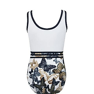 k-Bee Leotards Butterfly Kisses Girls Gymnastics Leotard (Child 11/12)