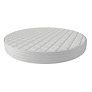 Mielmoon Round Mattress (86" Diameter) Luxury King - Premium Gel Memory Foam Layer - Round Bed Mattress USA (King 10")