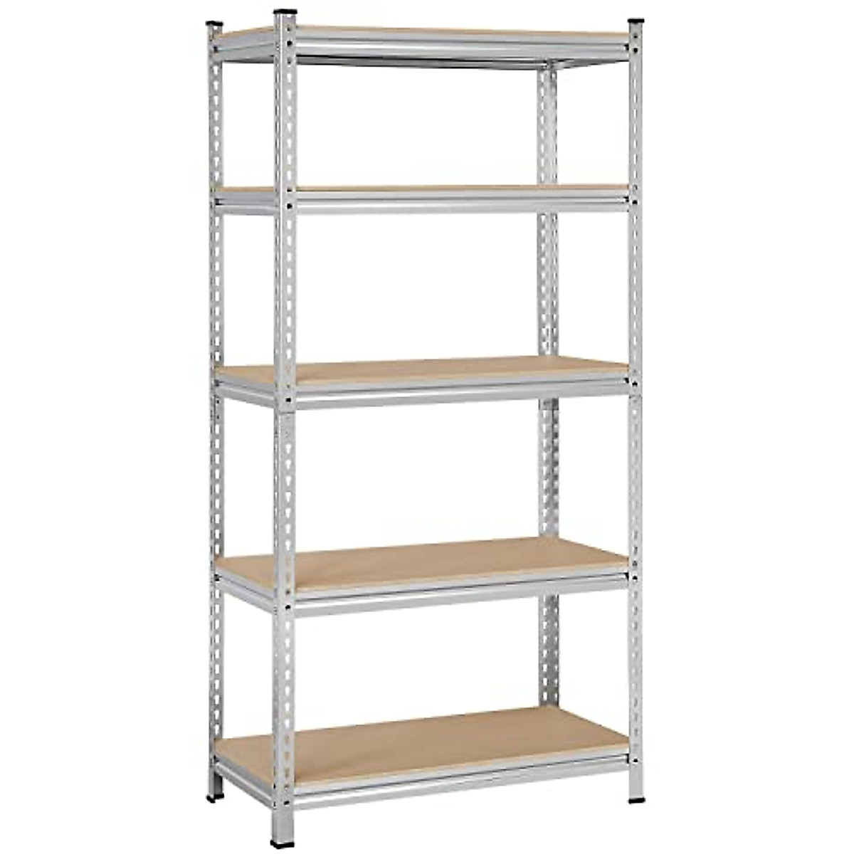 Topeakmart 5-Shelf Adjustable Storage Shelves Heavy Duty, Garage Shelving Units and Storage, 36" W x 18" D x 73" H