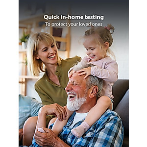 iHealth COVID-19, Flu A&B 3-in-1 Antigen Rapid Test, Results in 15 Minutes, FDA Authorized OTC Flu & COVID Home Test, with Non-invasive Nasal Swab, Easy to Use & No Discomfort (1 Pack, 2 Tests Total)