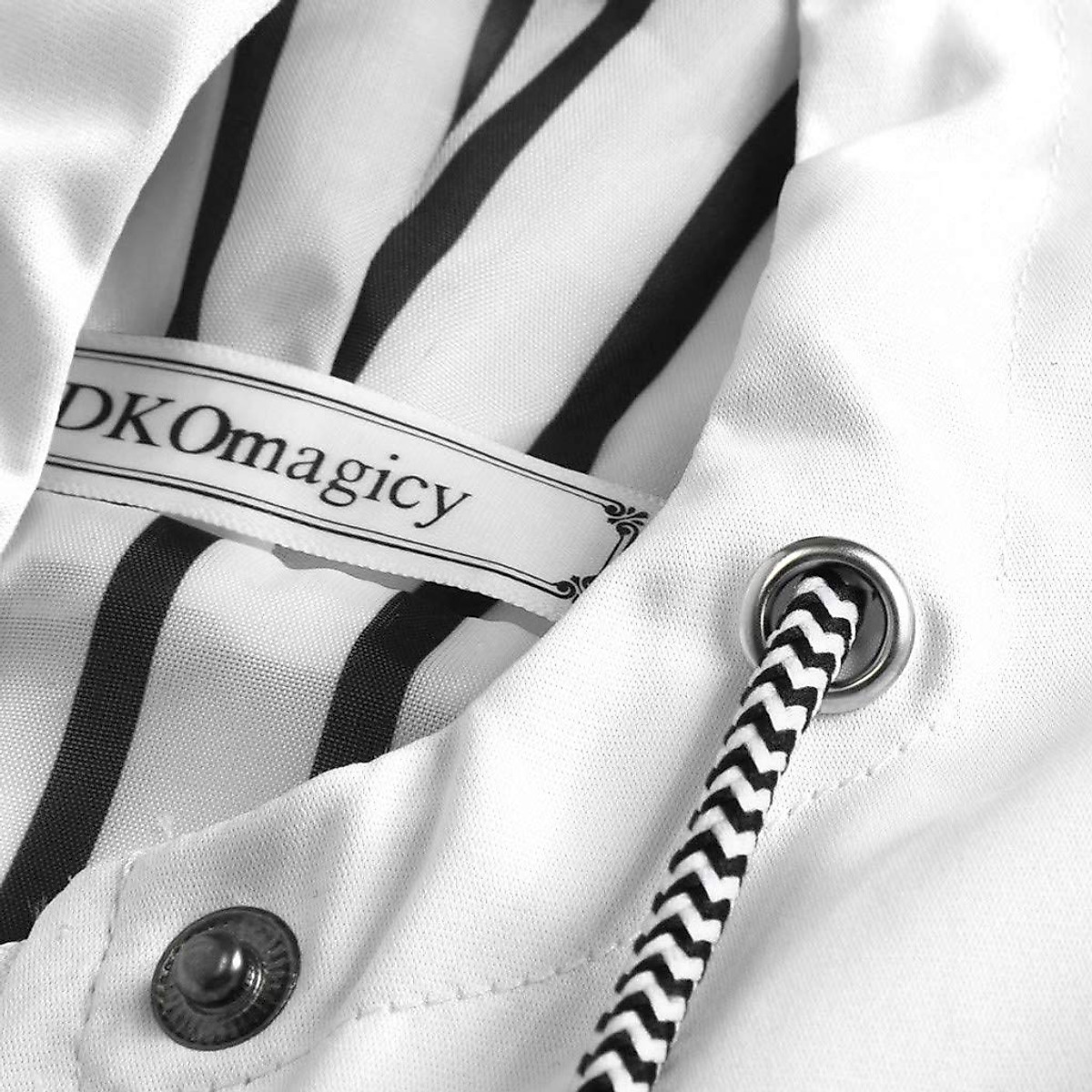 CapsA Women Womens Rain Jacket Outdoor Plus Jackets Waterproof Hooded Raincoat Windbreaker Striped Climbing Hiking Trench Coats