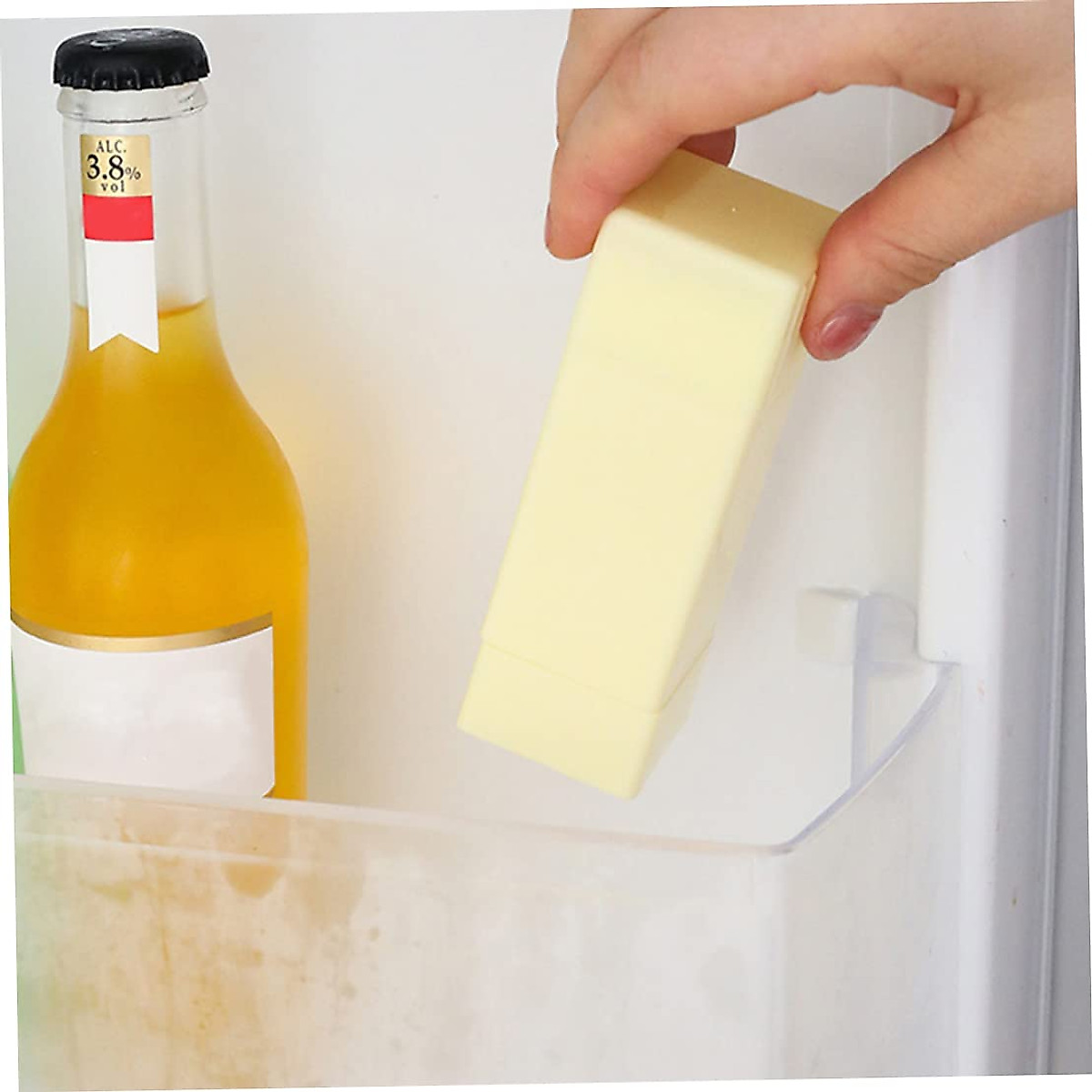 Butter Stick Holder Butter Dish Spreader Dispenser Rotary Butter Keeper with Lid for Corn Home & Kitchen