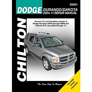 Chilton Total Car Care Dodge Durango 2004-2009 & Dakota Pick-ups 2005-2011 Repair Manual (Chilton's Total Car Care Repair Manual)