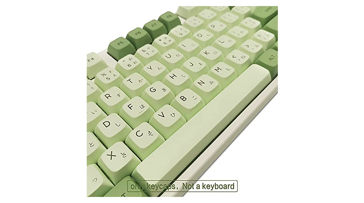 Matcha PBT Keycaps Set for Mechanical Keyboards