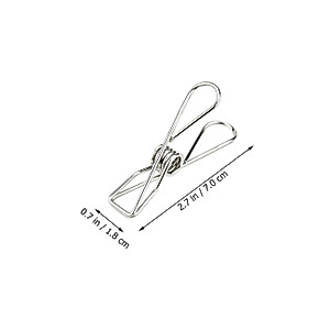 SEWACC Sturdy Metal Chip Bag Clips Snack Bag Clips Food Clips Food Bag Clips Kitchen Bag Clips Chip Clips