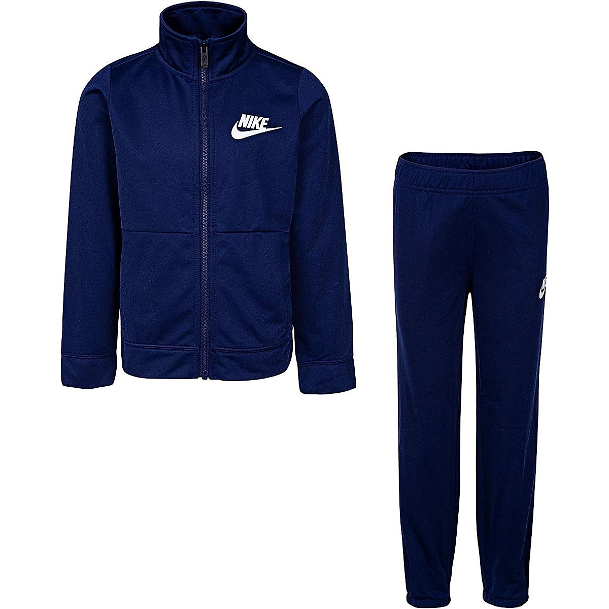 Nike Little Boys Therma Dri-Fit 2 Piece Tracksuit (Blue(66E130-U9J)/W, 12 Months)