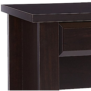 Sauder Shoal Creek Computer Desk, Jamocha Wood finish