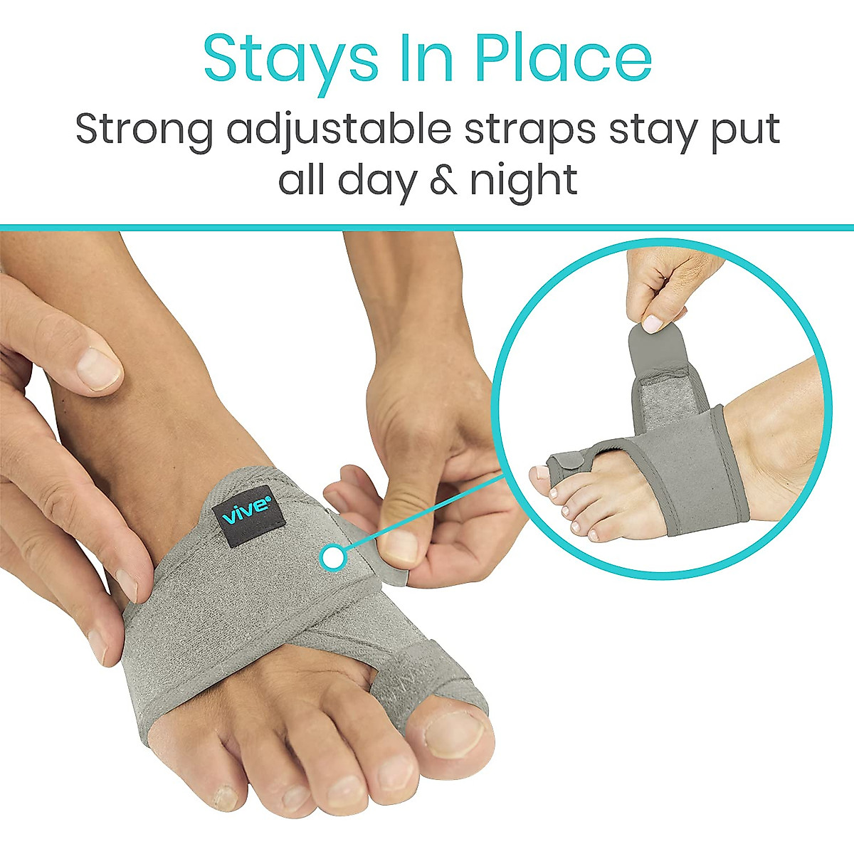 Bunion Brace Big Toe Corrector Straightener With SplintHallux Valgus Pad Joint Pain Relief, Alignt TreattOrthopedic Sleeve Foot Wrap Support