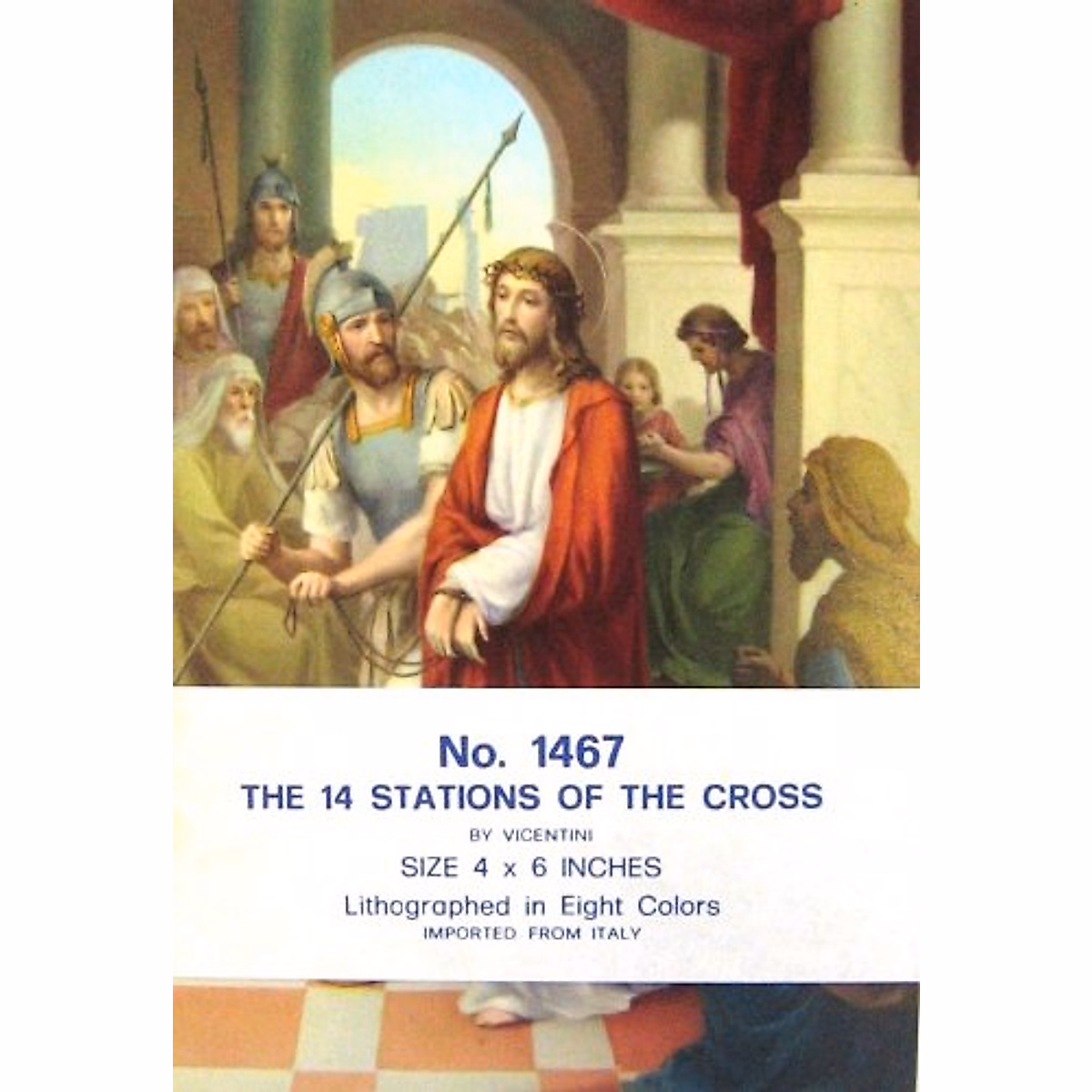 The 14 Stations of the Cross Poster Set (14 - 4 x 6 cards)