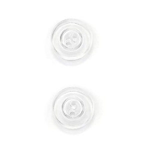 Dritz Transparent, 17mm, 16 pcs Inner Buttons, Clear Count