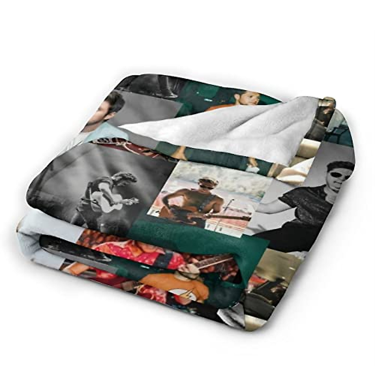 DanaJLessard Flannel Blanket Niall Singer Horan Throws Blanket Fleece Air Conditioning Blankets All Season 60"x50"