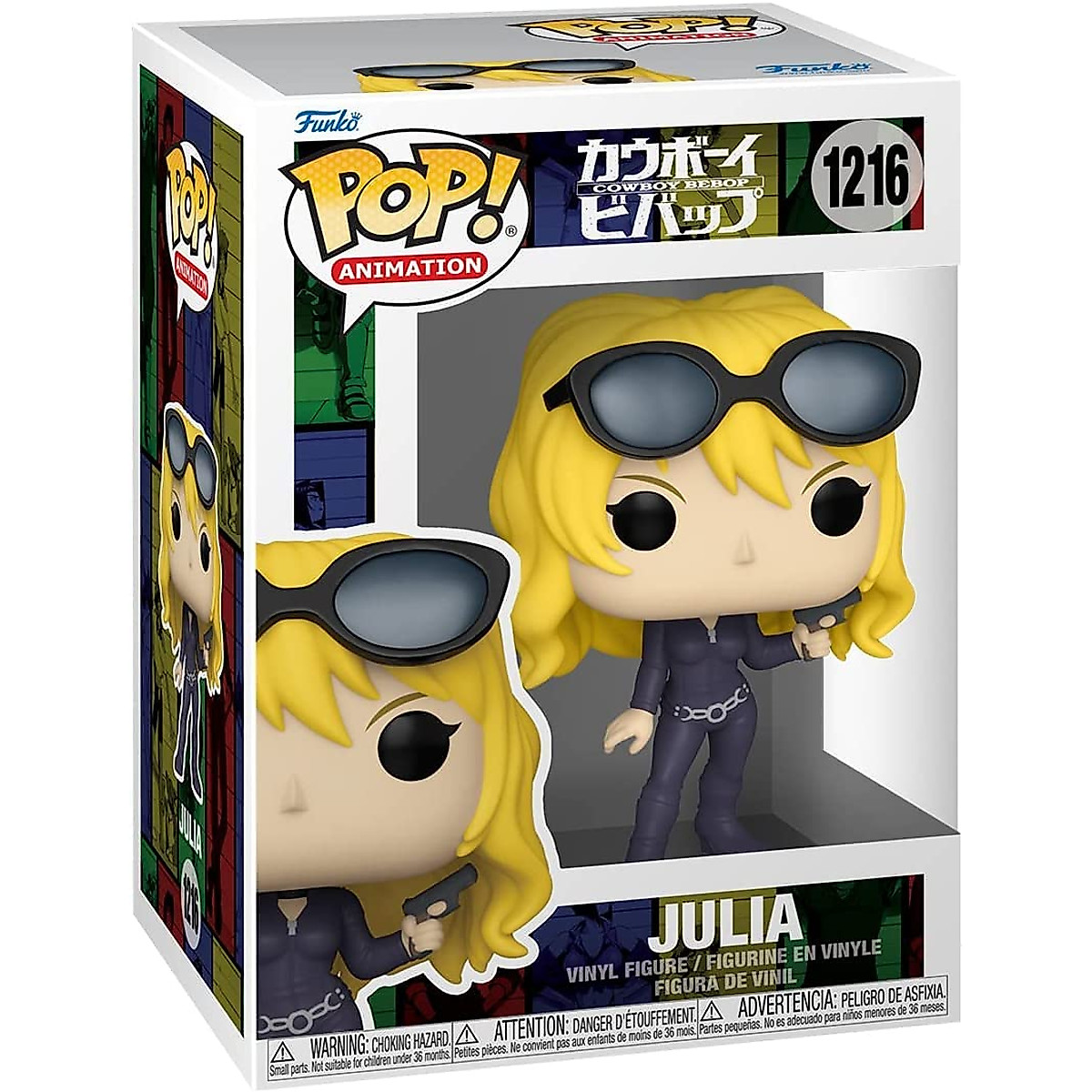Funko POP! Animation: Cowboy Bebop - Julia Bundled with a Byron's Attic Pop Protector
