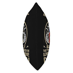 Airborne Paratroopers Veteran Gift All Men US Army 82nd Airborne Division Gift Throw Pillow, 18x18, Multicolor