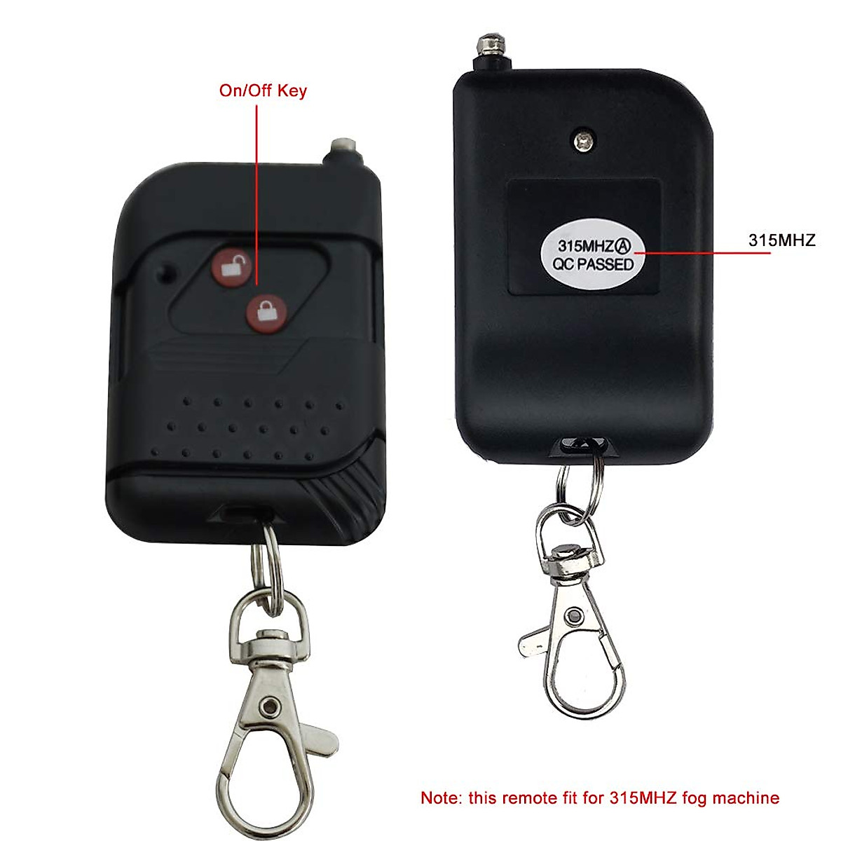 Sharelife Wireless Remote Controller Receiver Replacement Part for 400 500 900W Fog Smoke Machine Part Remote Fit for Frequency 315