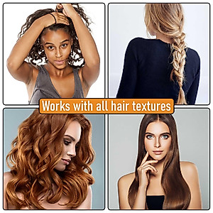 20 Boho Hair Ties in 5 Styles, 10 Colors - Cute Bracelets for Thin and Thick Hair, No Damage Elastics