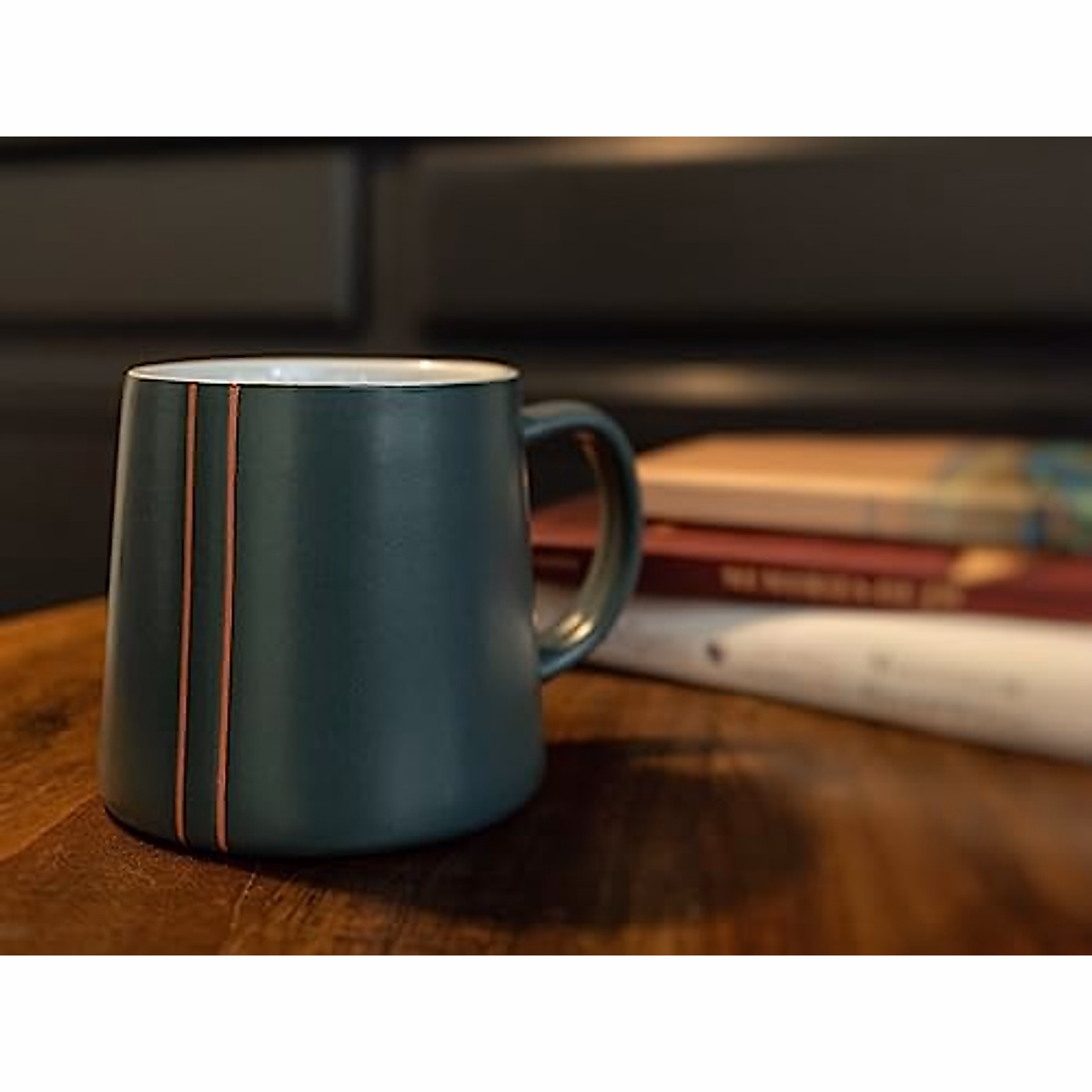 HONED Ceramic Large Coffee Mug Set of 2, 16 oz Coffee Cups, Handcrafted Unique Coffee Mugs or Tea Cup Set, Modern Coffee Mug for Home, Office or Gift, Dishwasher and Microwave Safe