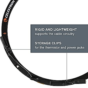 Celestron – Dew Heater Ring – Aluminum Dew Prevention – Compatible 8” Schmidt-Cassegrain, EdgeHD, RASA telescope