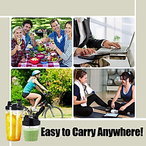 Blenders for Making Smoothies Shakes - 1000W High-Speed Professional Personal Blender,Fruit Juice Mixer High Speed Blender, 2-Set Blades,35oz and 14oz Portable Travel Blender Bottles,BPA Free