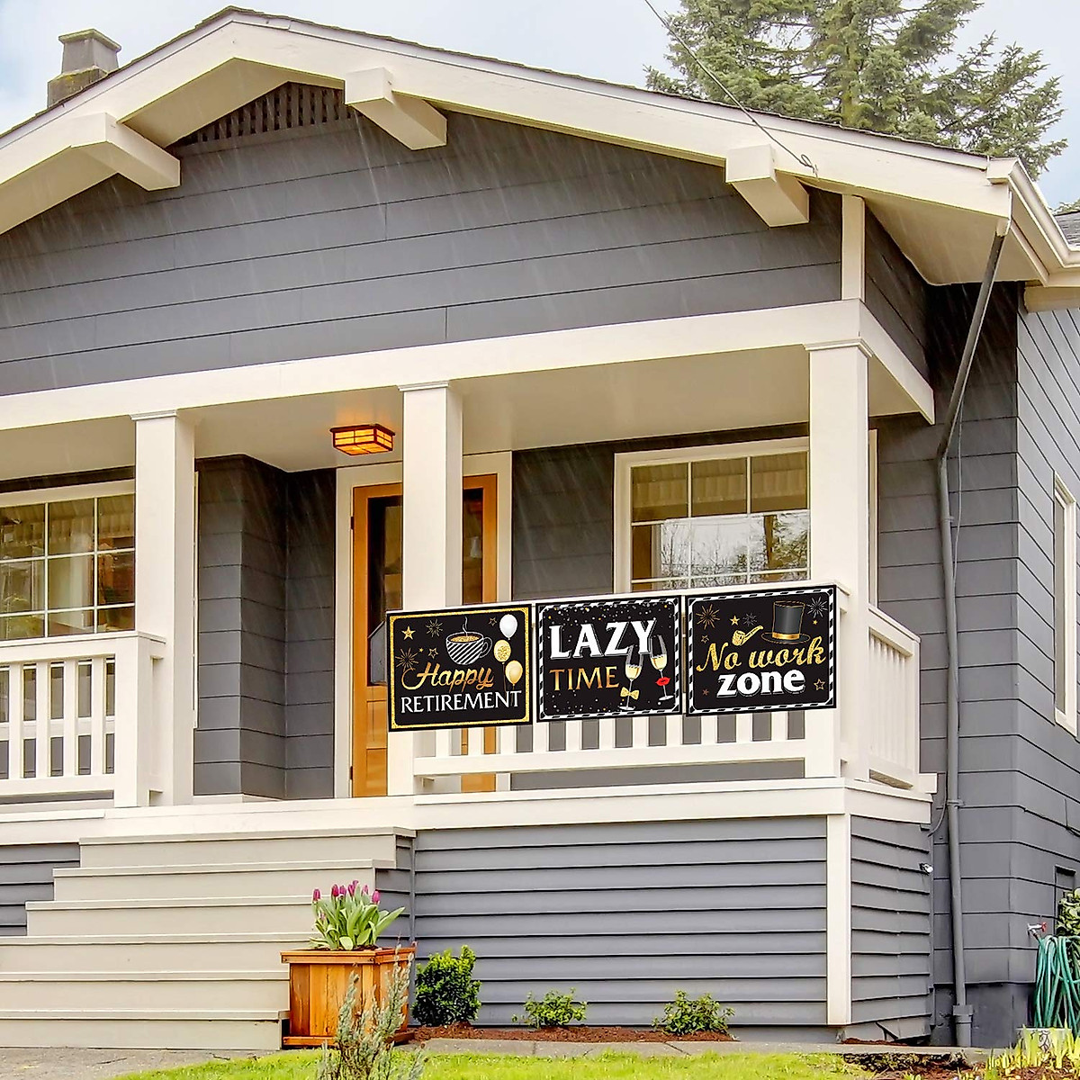 Retirement Party Decorations Happy Retirement Banner The Legend Has Retired Yard Sign Retirement Party Suppliers Hanging Cards Decorating Kit