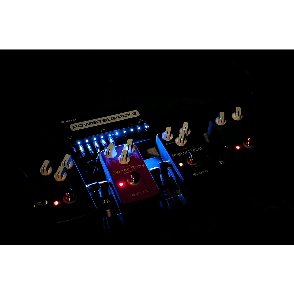 JOYO Power Supply 10 Output 9V 12V 18V Options Isolated Short-circuit Overload Protection for Effect Pedal
