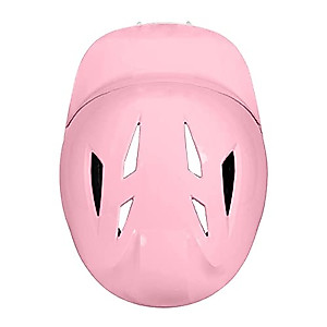 Champro Rise Pro Girls Softball Batting Helmet with Face Guard - Girls Softball Helmets - Bio Fresh/DRI-Gear Moisture Wicking Pad Liner - Pink, Senior