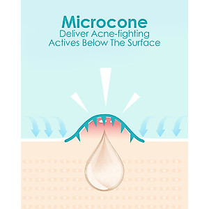 +1HEROLABS Microdart Acne Patch (18 Patches) - Hyaluronate, Salicylic Acid, Vitamin C, Microdart Pimple Patch for Deep, Early Stage and Hidden Pimples (18 Count (Pack of 1))