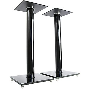 VIVO Premium Universal 23 inch Floor Speaker Stands for Surround Sound and Book Shelf Speakers, 2 Stands Included, STAND-SP02B