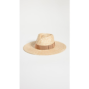 Brixton Women's Joanna Straw Hat, Honey/Lion, Tan, M