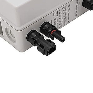 Solar Disconnect Switch, PV Isolator IP66 Waterproof DC 1000V 32A, Grid Solar Power System Photovoltaic Circuit Isolator, for Solar Panels, RV, Boat