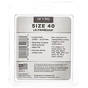 Andis 64072 Ultra Edge Detachable Clipper Blade – Comprised Of Alloy Steel & Carbon, Exclusive Hardening Process For Dogs & Medium-Sized Animals