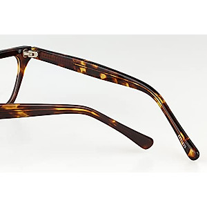 ZENNI Blue Light Blocking Glasses for Men Women Stylish Yellow&Tortoiseshell Rectangle Frame Relieve Digital Screen Eye Strain Acetate Light Eyewear