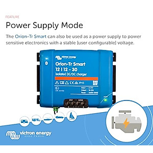 Victron Energy Orion-Tr Smart 12/12-Volt 30 amp 360-Watt DC-DC Charger Isolated (Bluetooth)