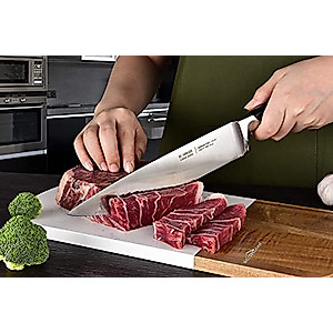 BC.HINGER 8 Inch Professional Chef Knife, German High-Carbon Stainless Steel Cutlery, Kitchen Knife with Ergonomic Handle and Gift Box, Full Tang, Ultra Sharp Blade,Suitable for Meat and Vegetable