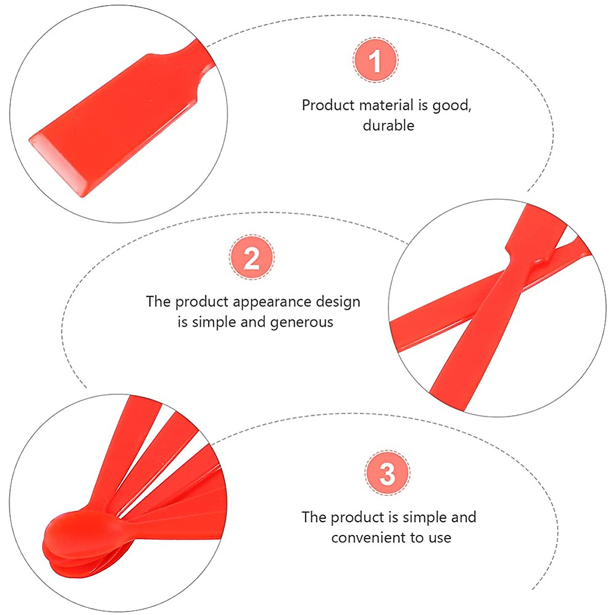 Scicalife 15pcs Plastic Lab Spoon Spatula Micro Double Ended Long Laboratory Sampling Spoon Mixing Spatula for Medicine Powders Gel Cap Filler Capsule Filler 210mm