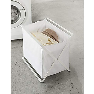 YAMAZAKI home Tower Storage Hamper White