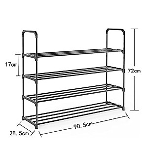 JYDQM Shoe Shelf Home Put Small Mouth to Store Multi-Layer Shoe Cabinet Dormitory Indoor Good-Looking