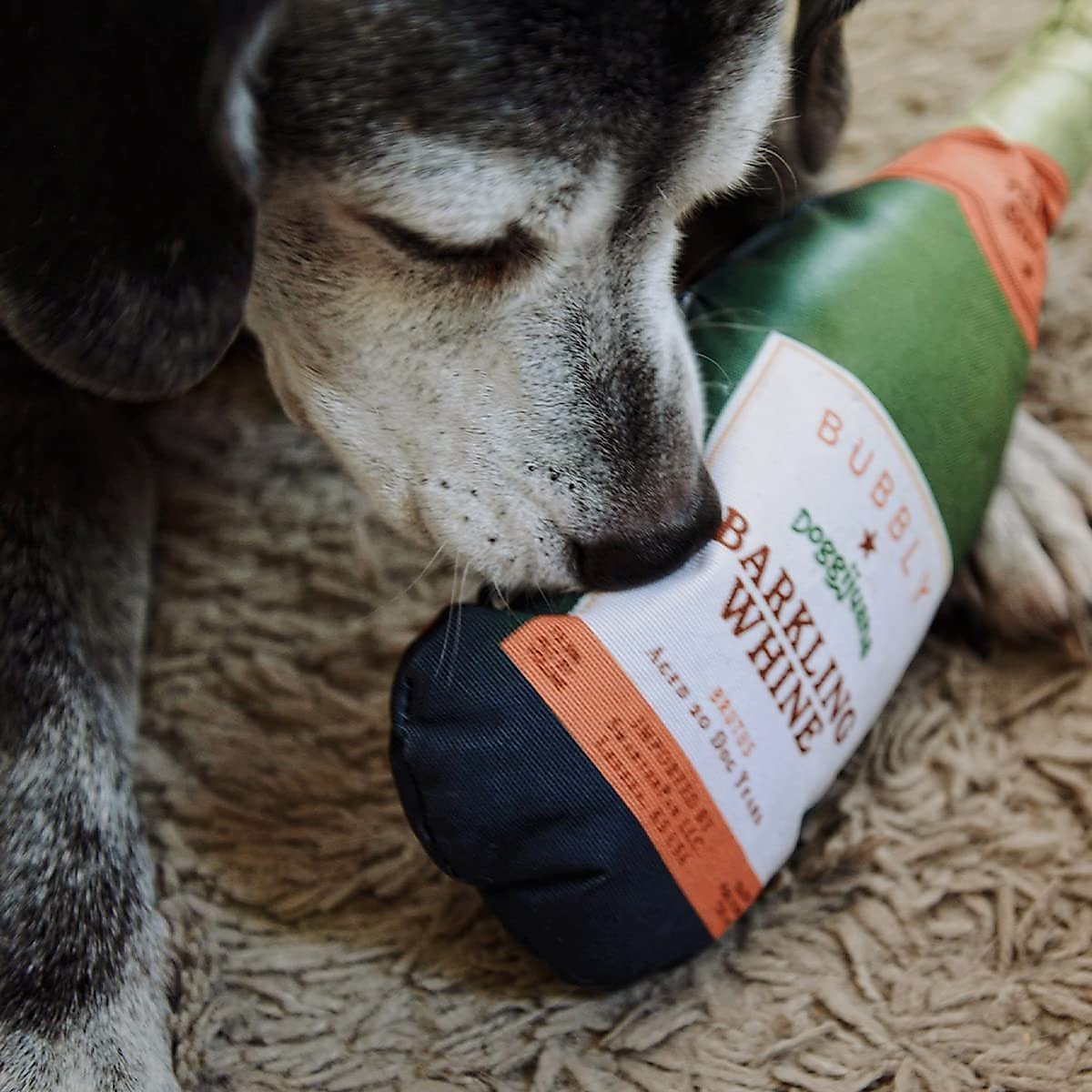 Doggijuana | Refillable Catnip Dog Toy | Naturally Calming | Catnip Grown in The USA (Barkling Whine)