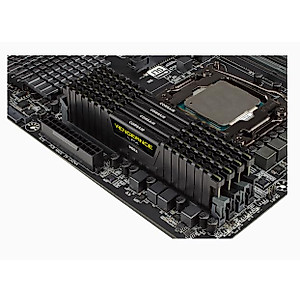 CORSAIR Vengeance LPX 64GB (4x16GB) DDR4 3600 (PC4-28800) C18 1.35V Desktop Memory - Black